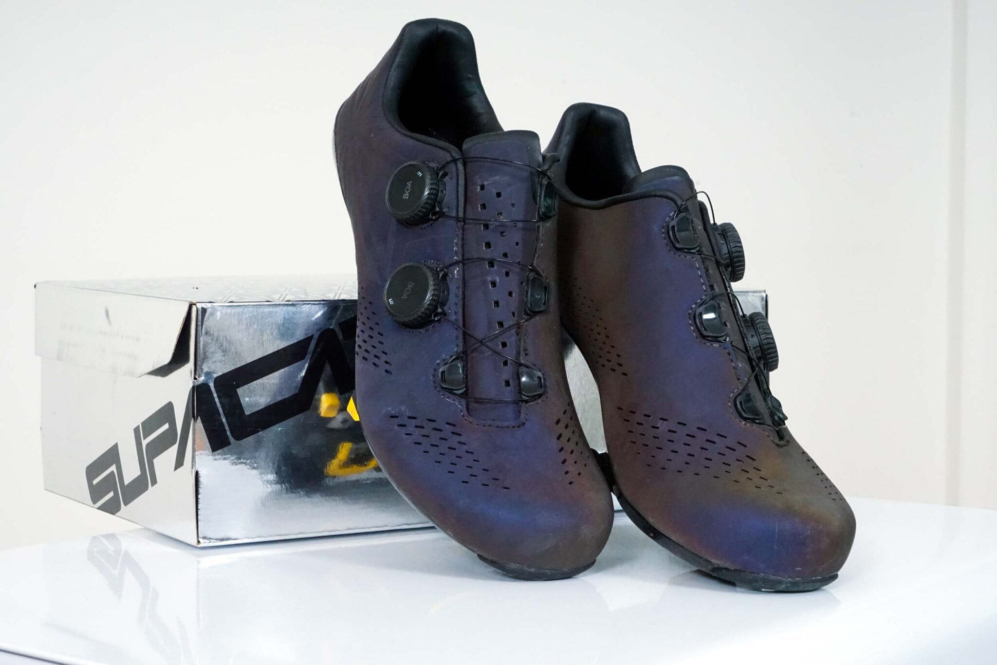 Product review: Supacaz Kazze ‘Oil Slick Reflective’ shoes - Ride Media