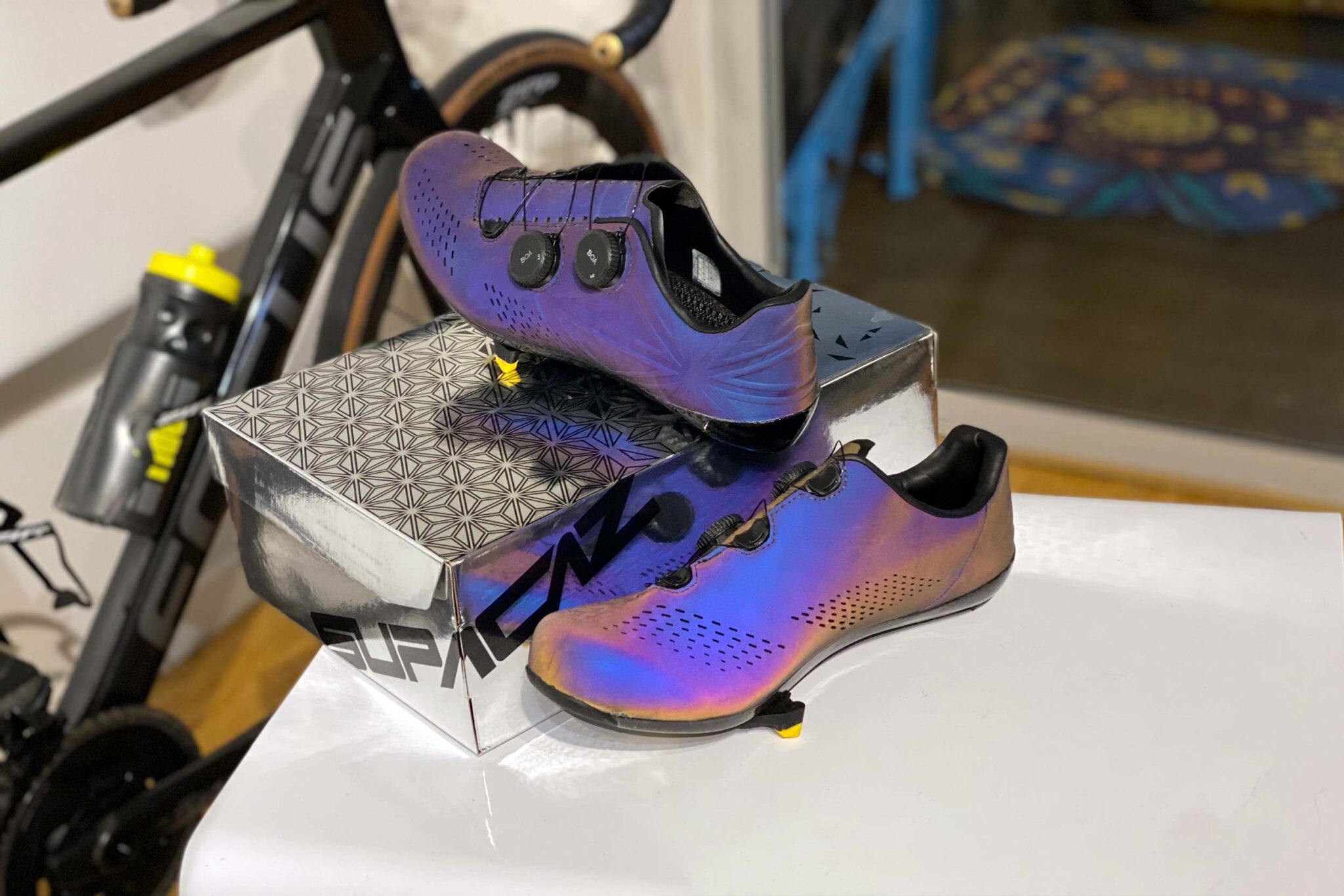 Product review: Supacaz Kazze ‘Oil Slick Reflective’ shoes - Ride Media