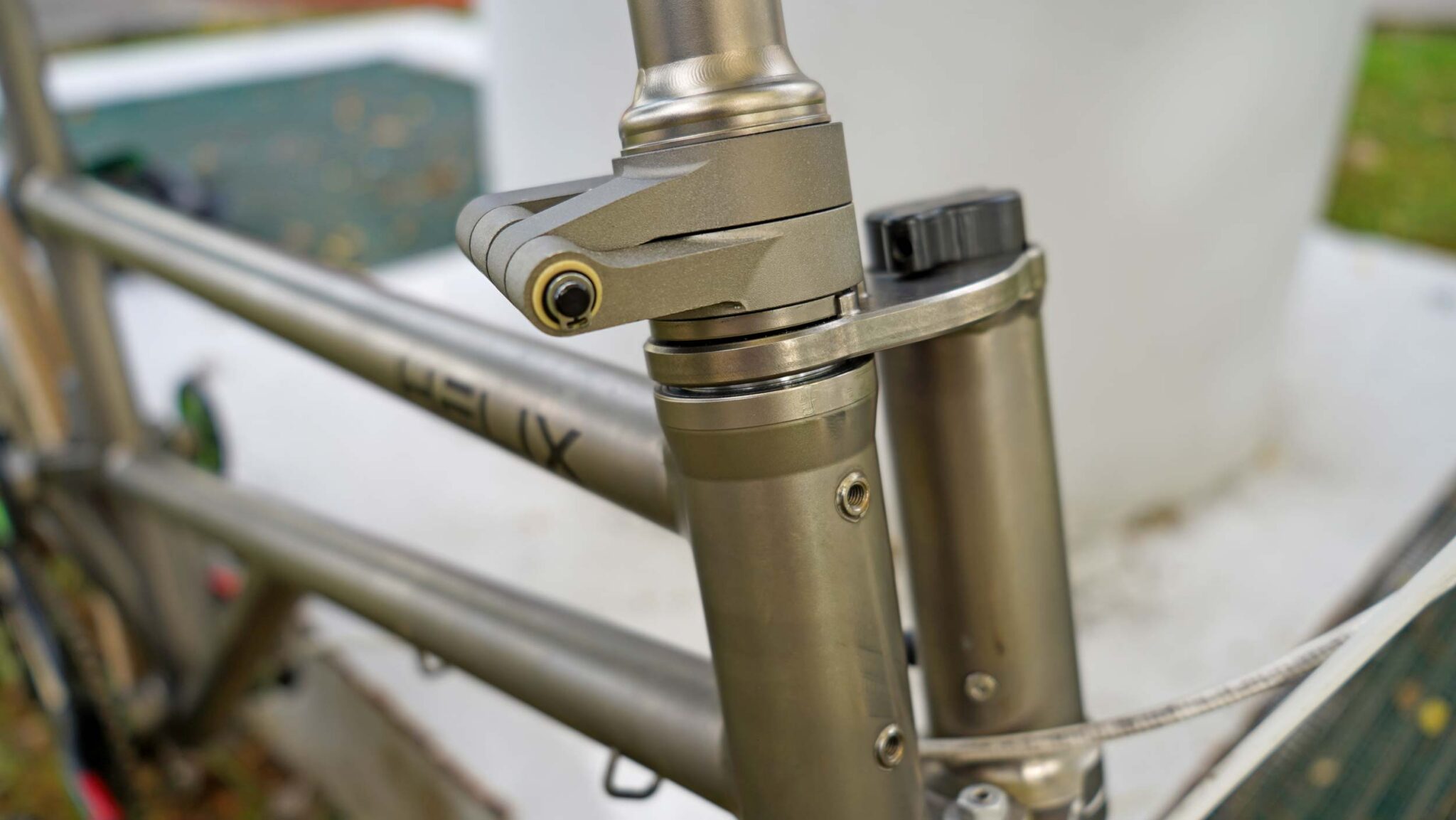 Story of my bike – Gordon and his titanium Helix folding bike, with 24 ...